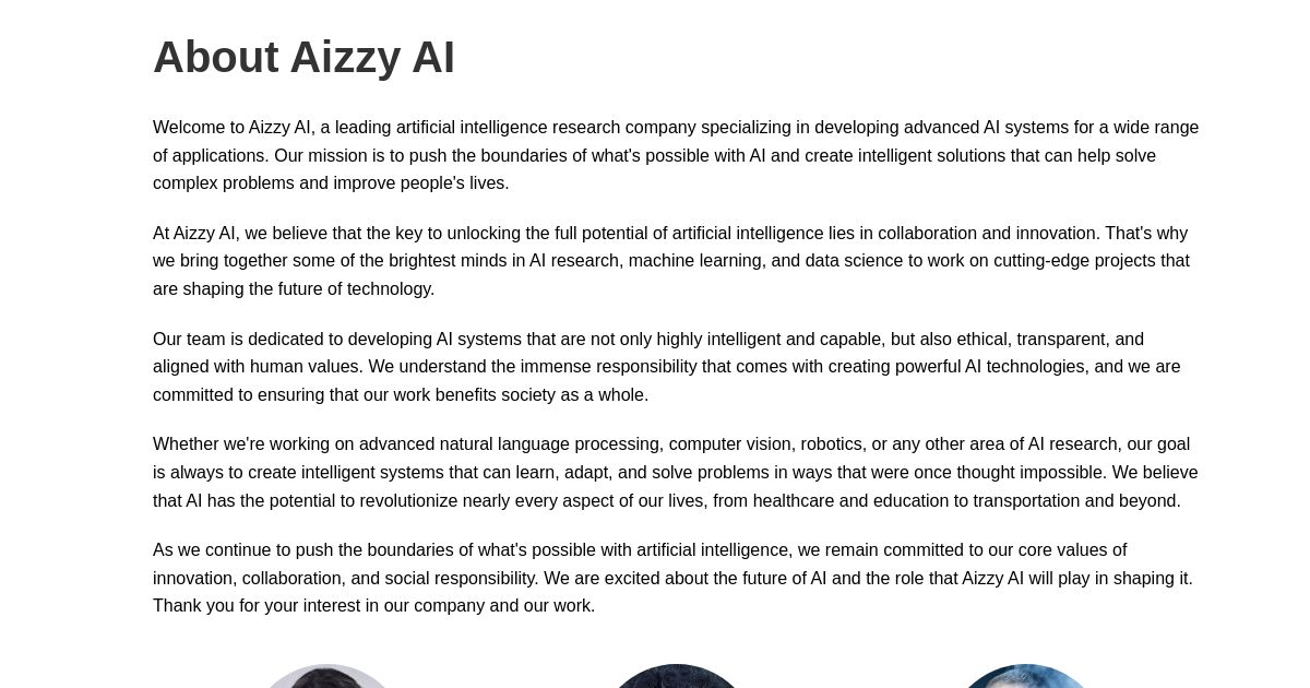 Aizzy AI