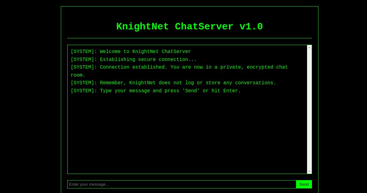 KnightNet ChatServer