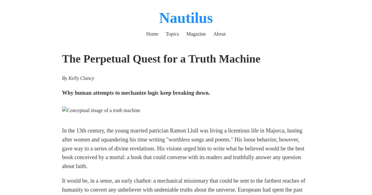 Nautilus - Science Connected