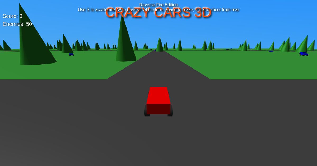 CRAZY CARS 3D: Reverse Fire Edition sc