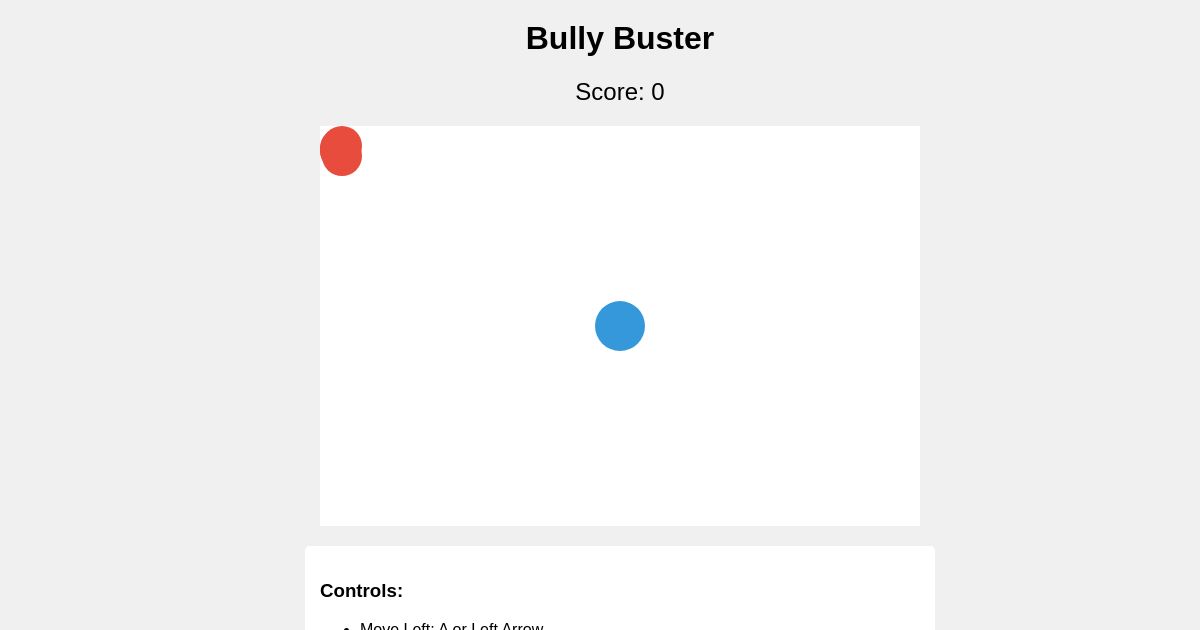 Bully Buster - Random Game Generator