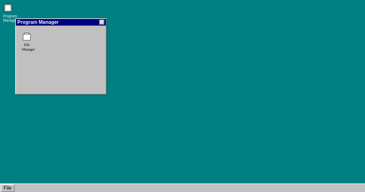 Windows 3.11 Simulator