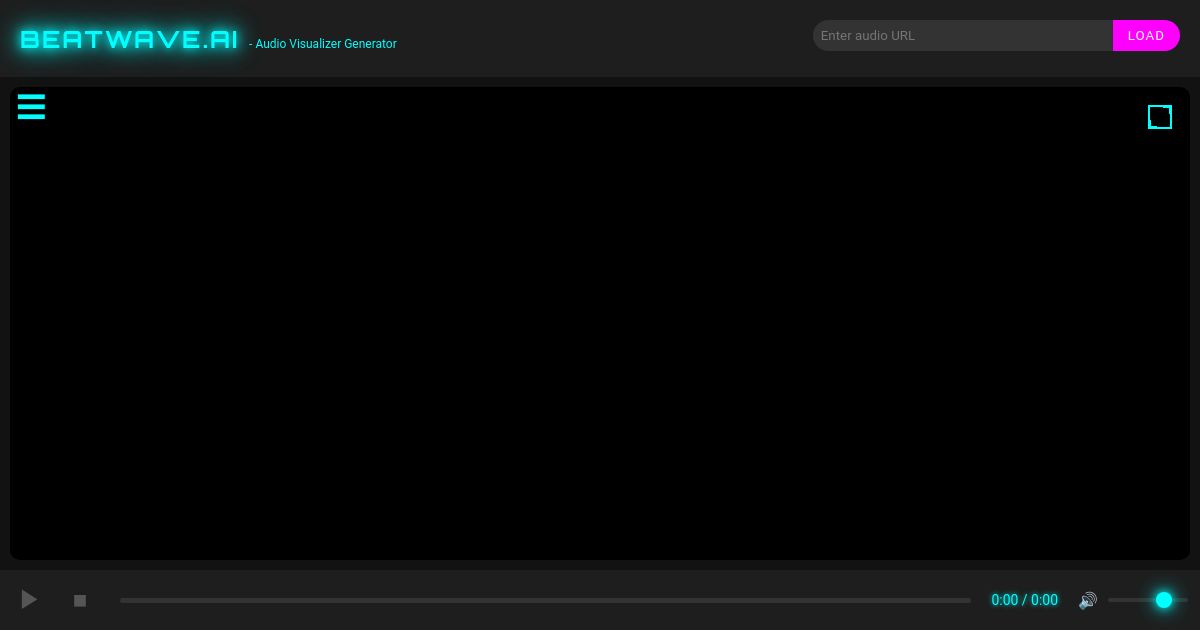 BeatWave.ai - Audio Visualizer Generator