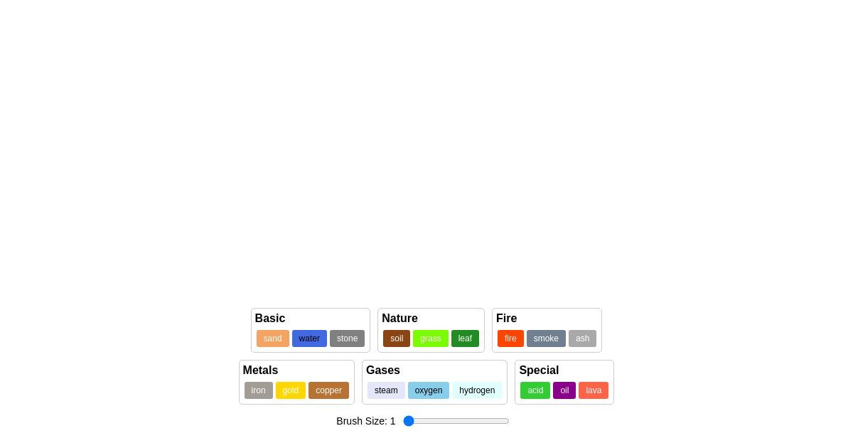 SandboxEl - Advanced Element Sandbox with Categories