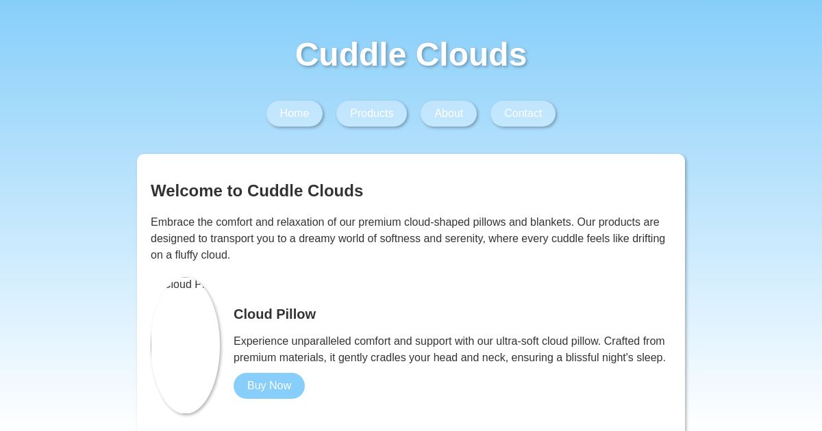 Cuddle Clouds