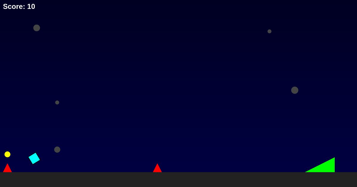 Geometry Dash Clone - Advanced