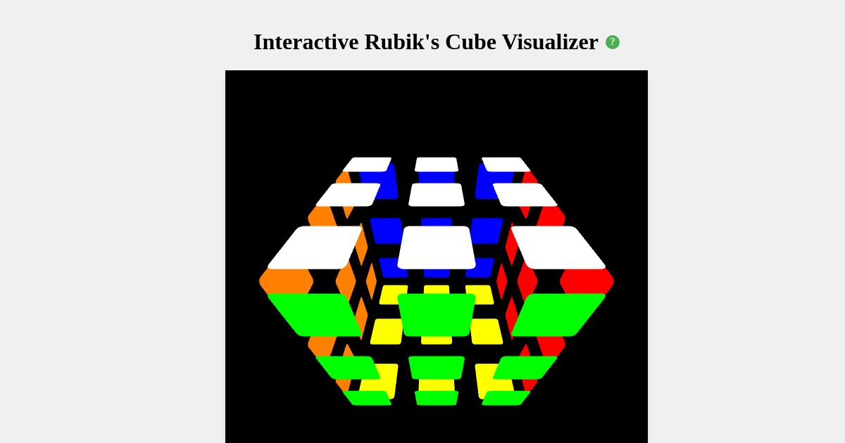 Rubik's Cube with Ryan Heise Keyboard Layout