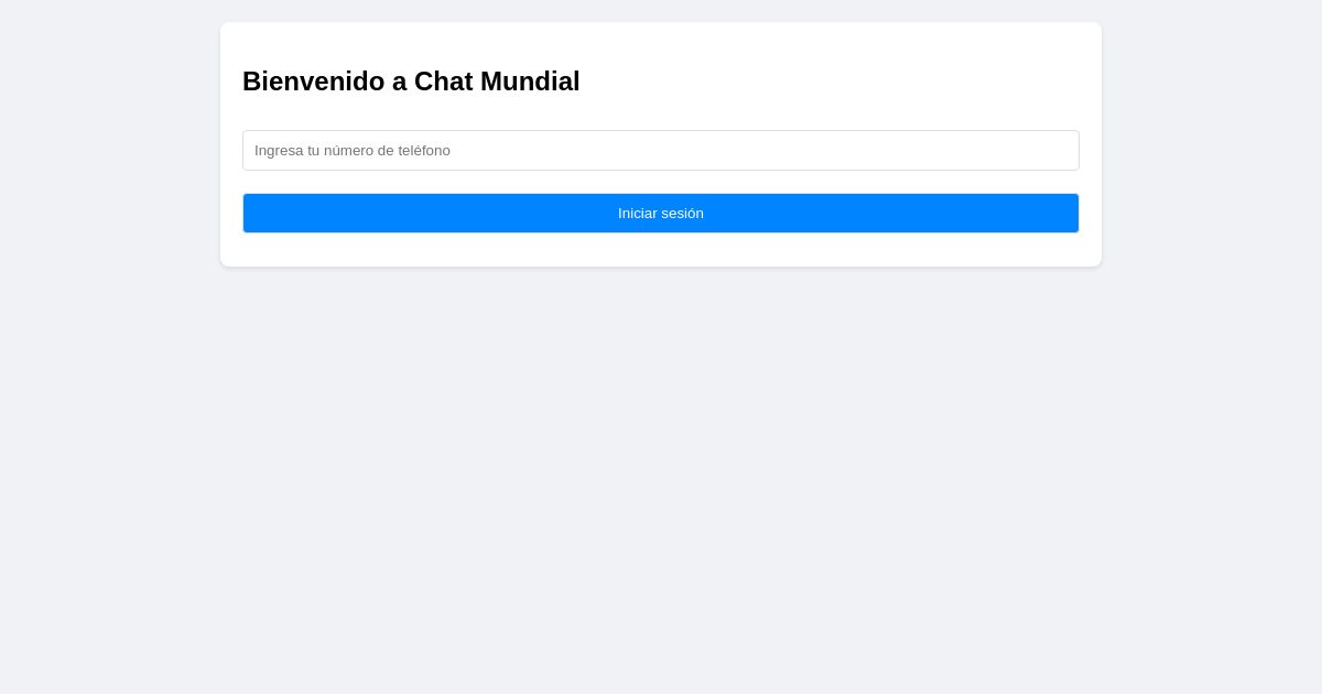 Chat Mundial
