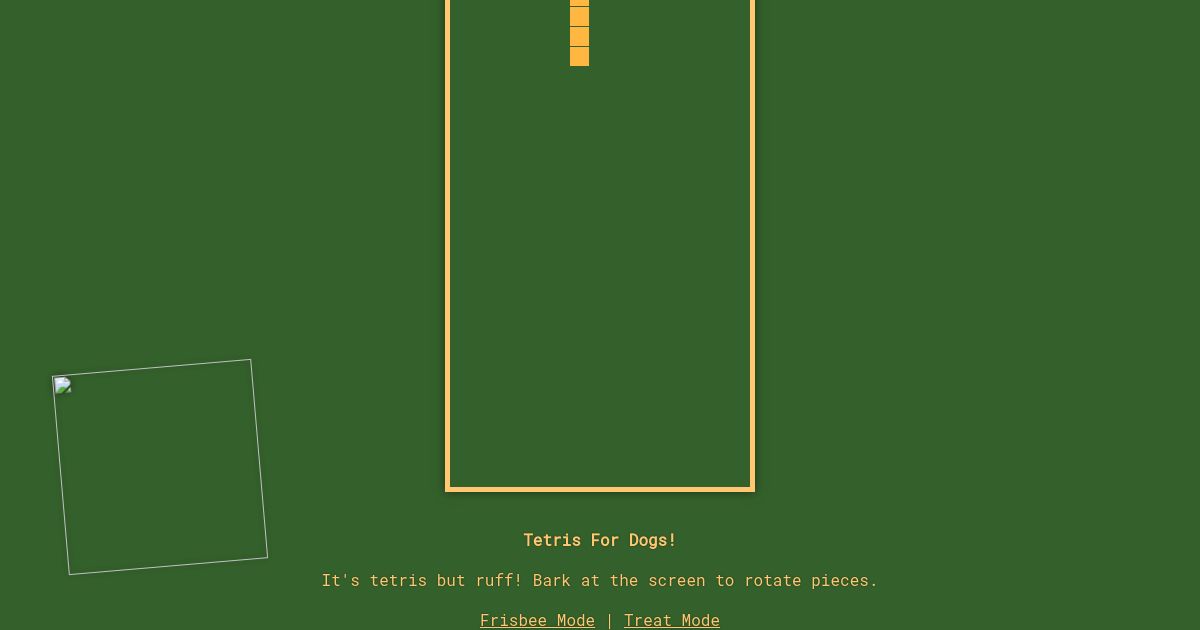 Tetris For Dogs | The Barkest Blocks