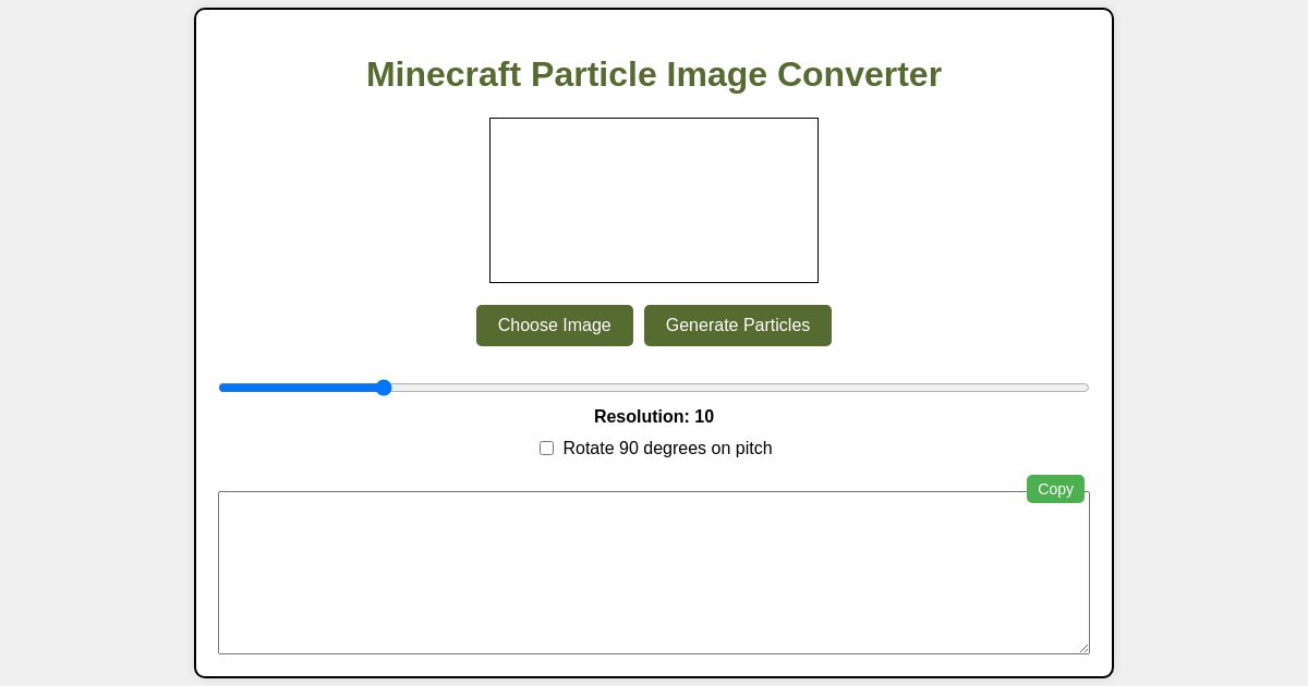 Minecraft Particle Image Converter