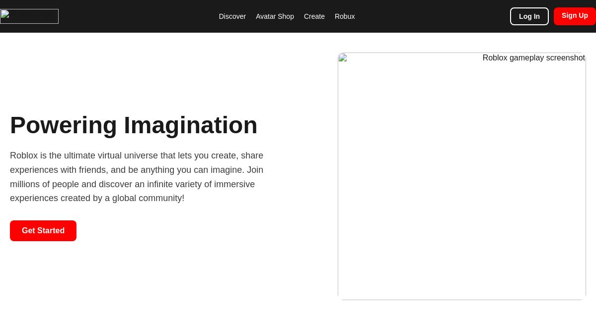 Roblox - Imagination Platform