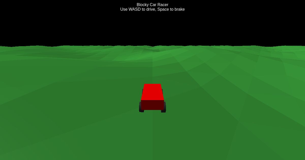 Blocky Car Racer