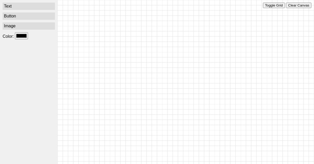 WebSim Drag & Drop Editor