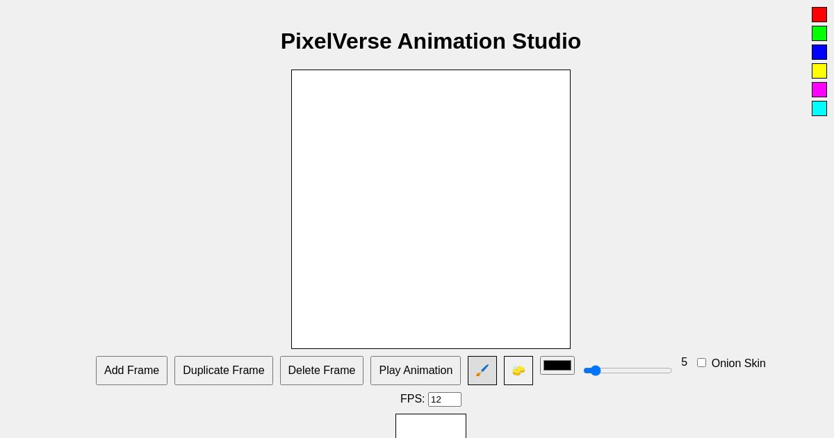 PixelVerse Animation Studio