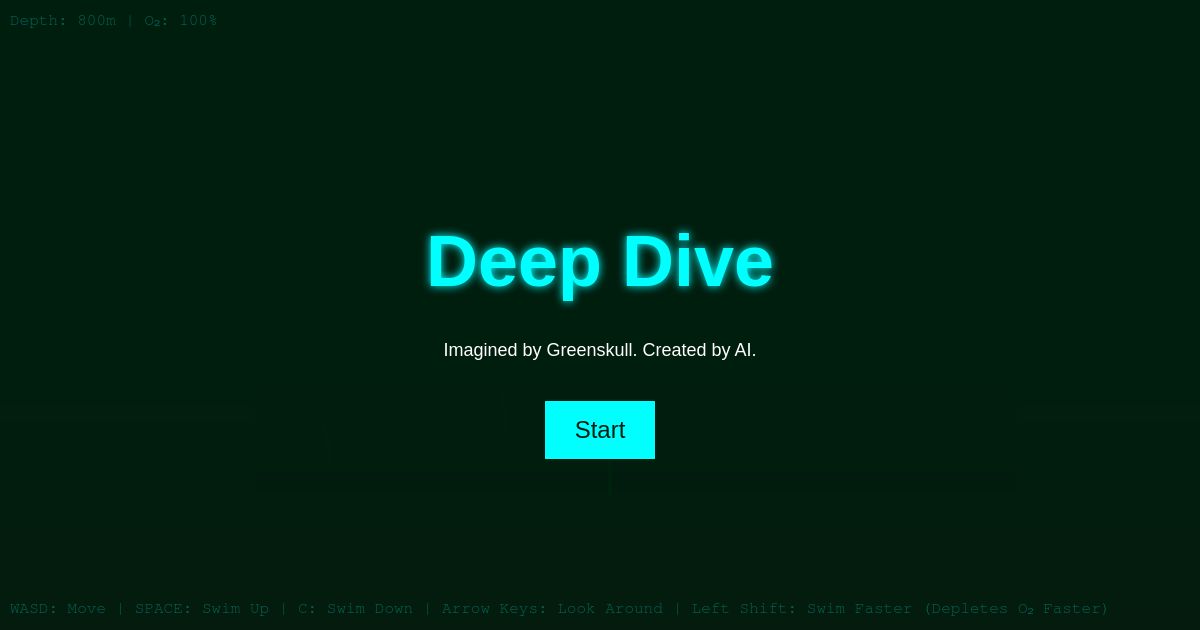 DeepDive: Underwater FPS Adventure