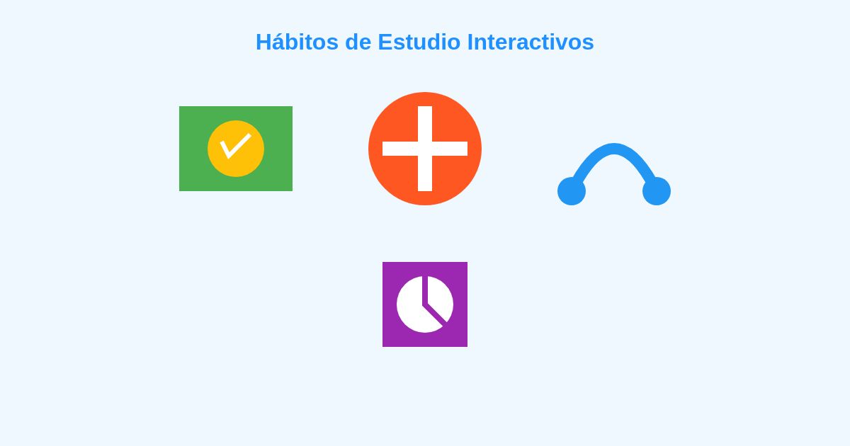 Hábitos de Estudio Interactivos