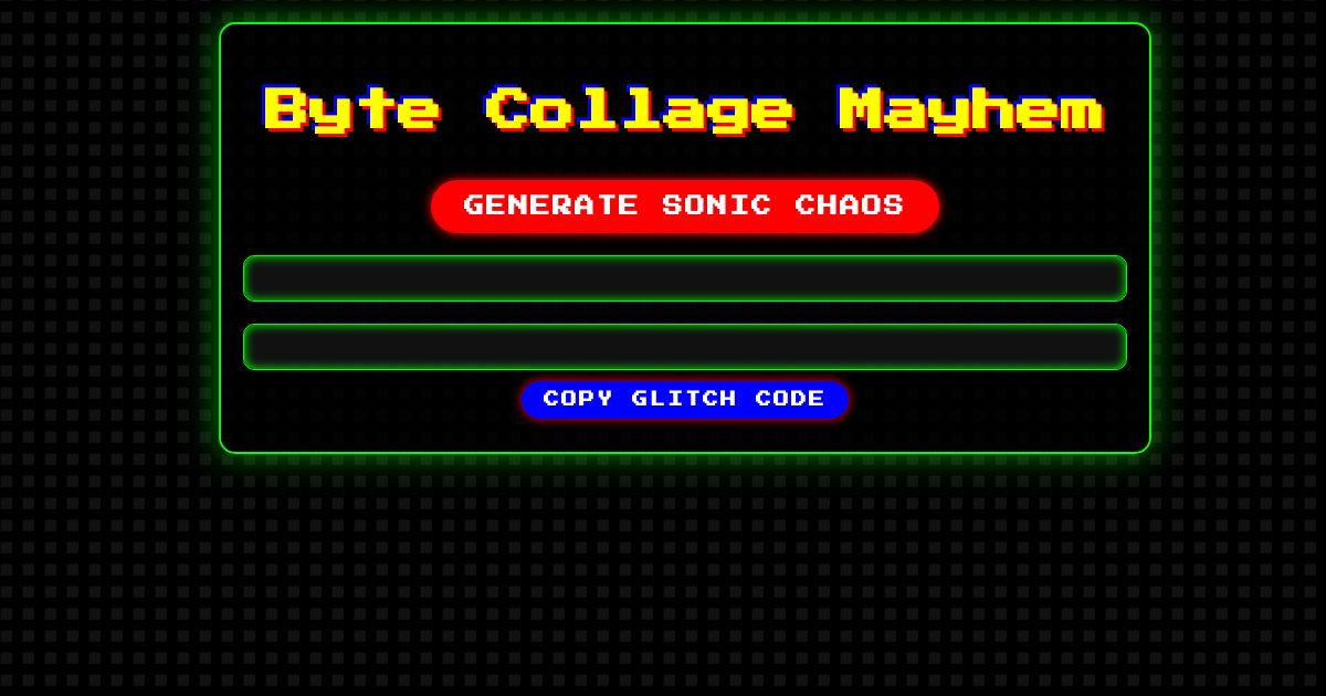 Byte Collage Mayhem