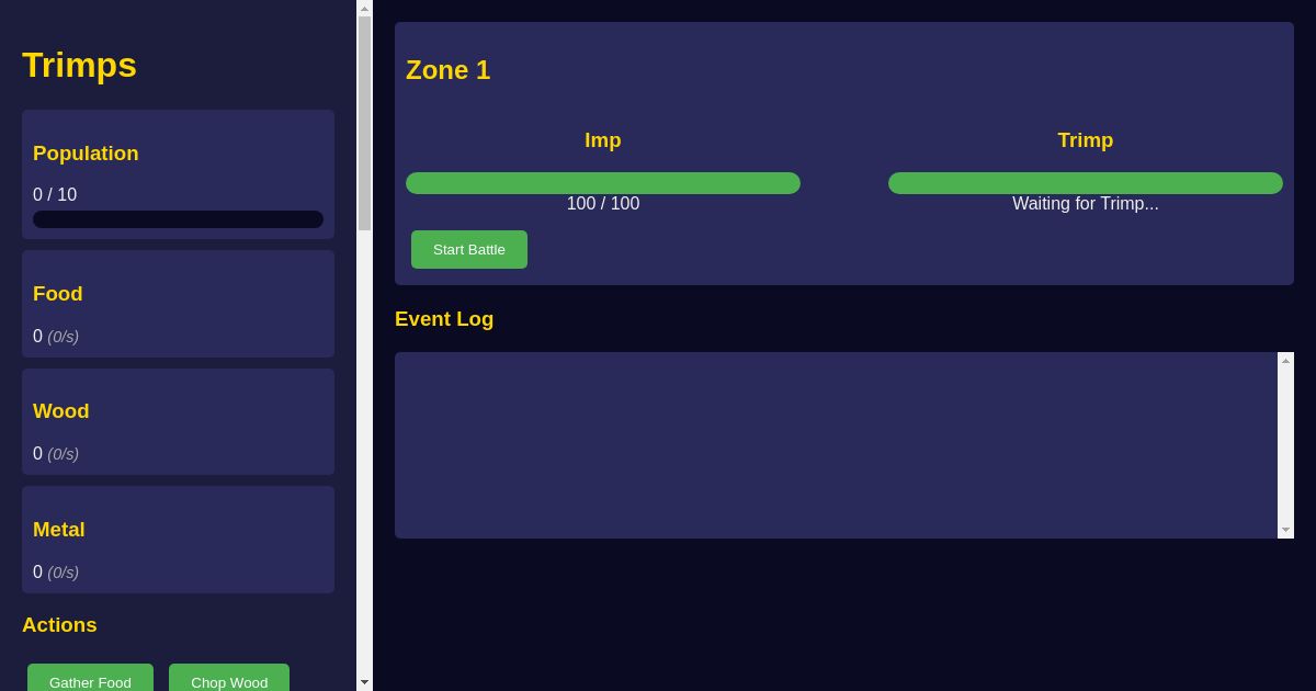 Trimps - Advanced Resource Management and Auto-Battle