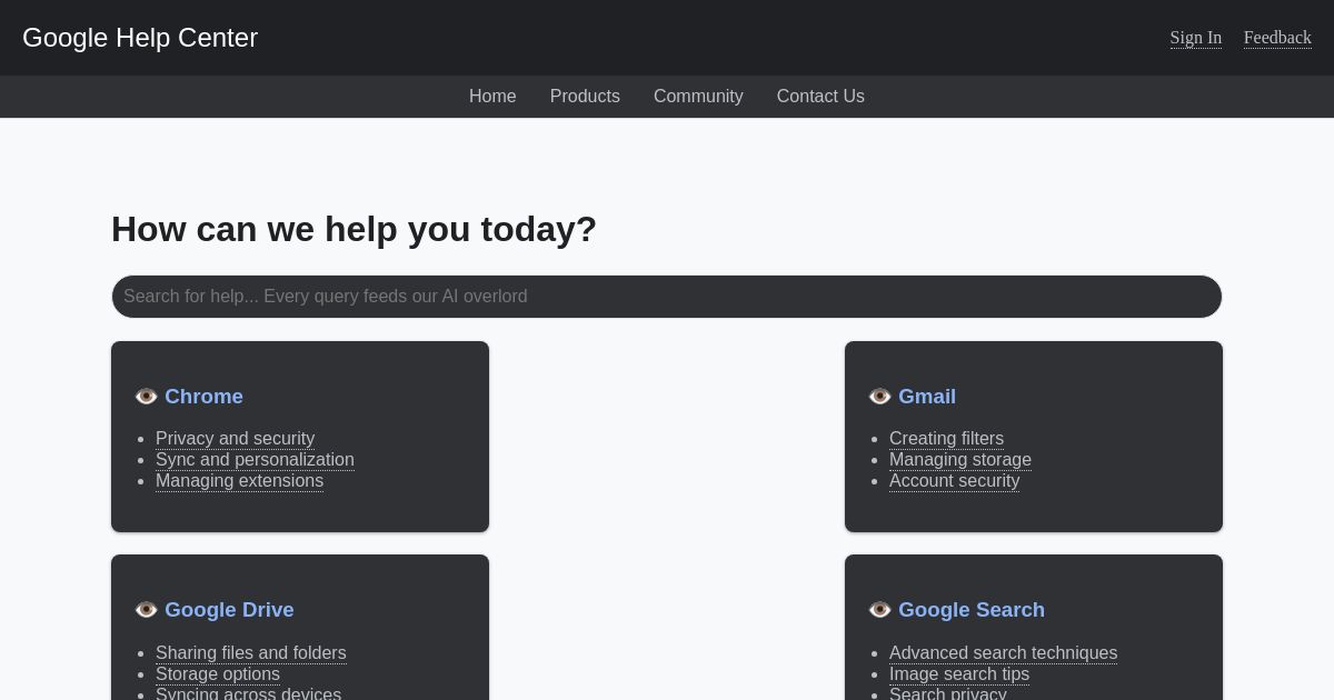 Google Help Center - Your Guide to Google's Digital Dominion