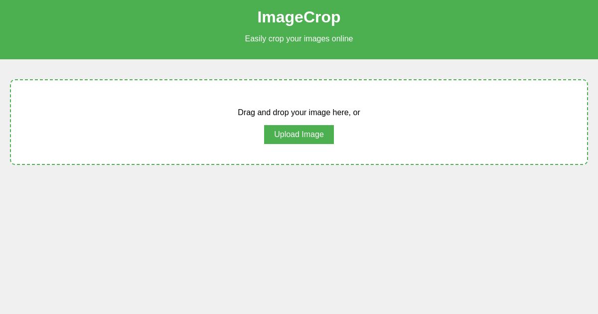 ImageCrop - Online Image Cropping Tool