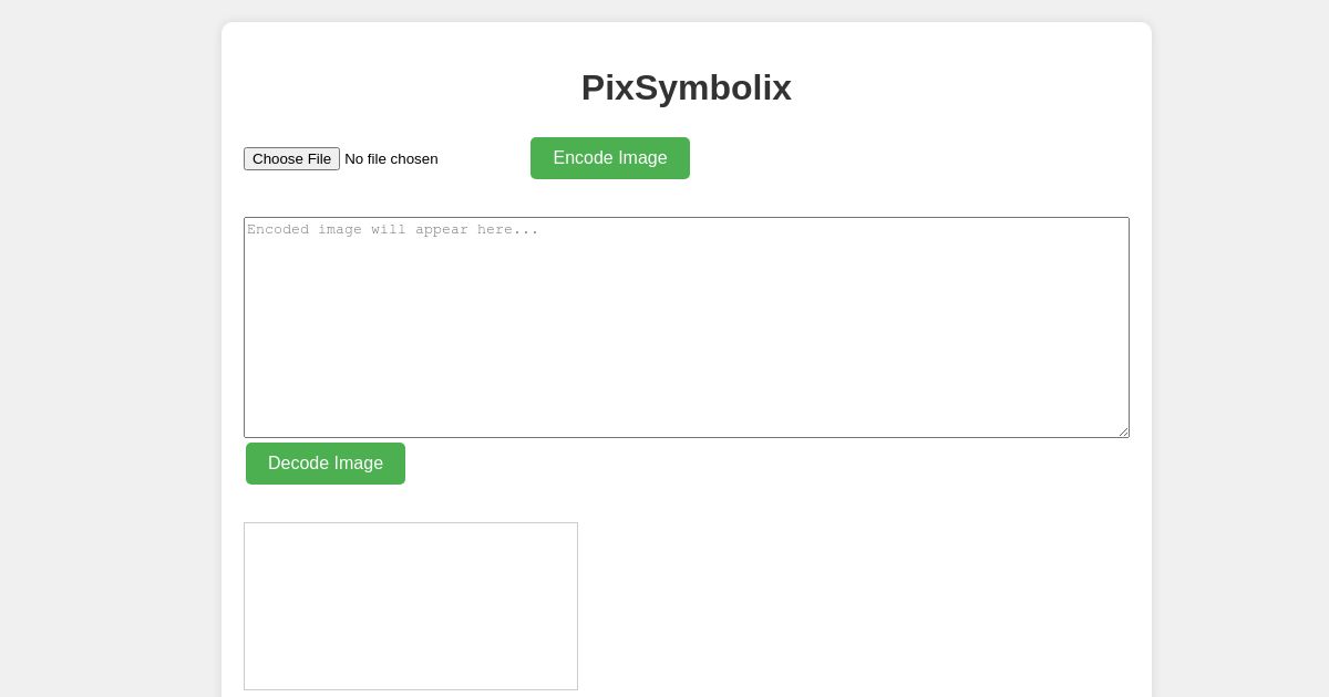 PixSymbolix - Image to Symbol Converter