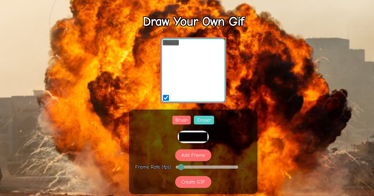 Draw Your Own Gif Animator