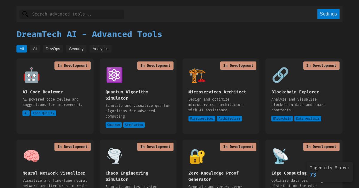 DreamTech AI - All ToolsV5