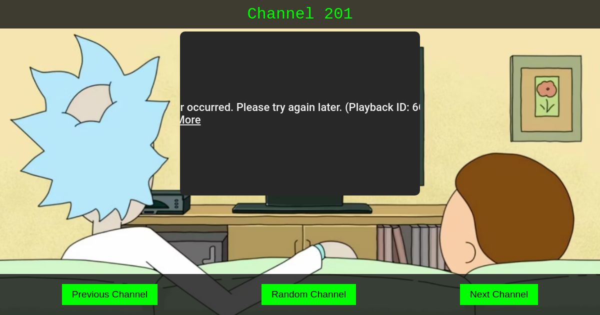 Interdimensional Cable TV