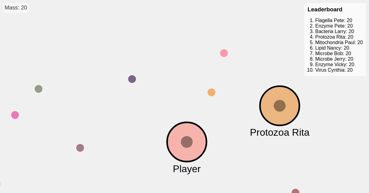 Advanced Agar.io Clone