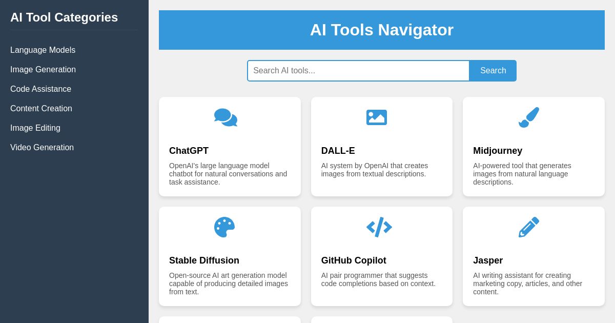 AI Tools Navigator