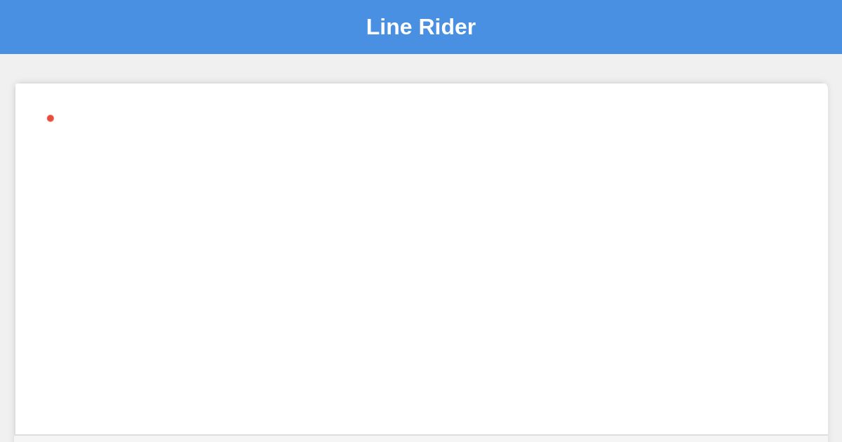 Line Rider - Create Your Own Thrilling Tracks!