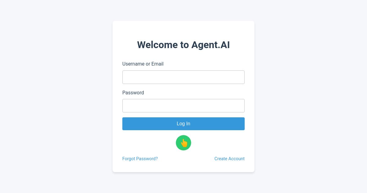 Agent.AI - Login