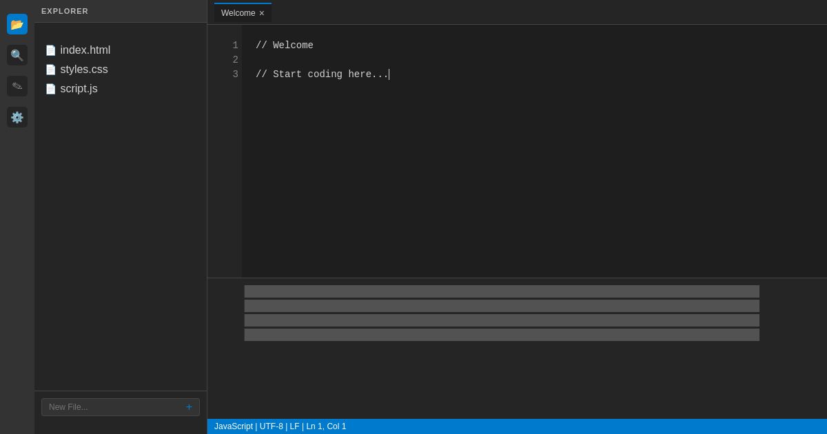 CodeFlow IDE - Text Editor with Line Numbers