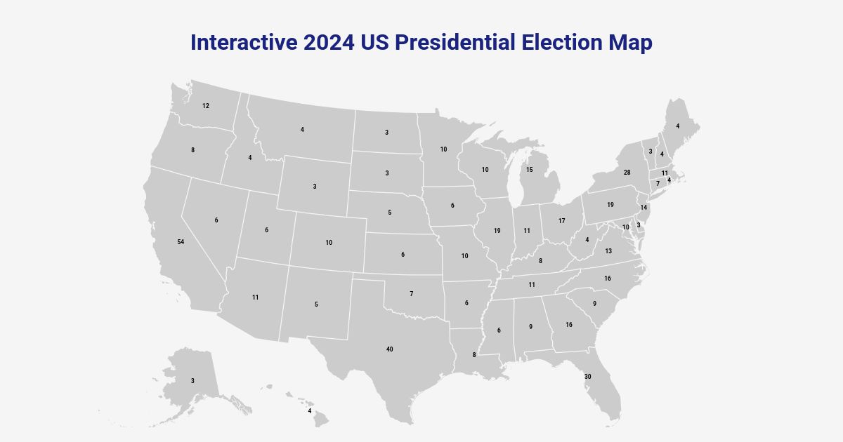 Interactive 2024 US Presidential Election Map