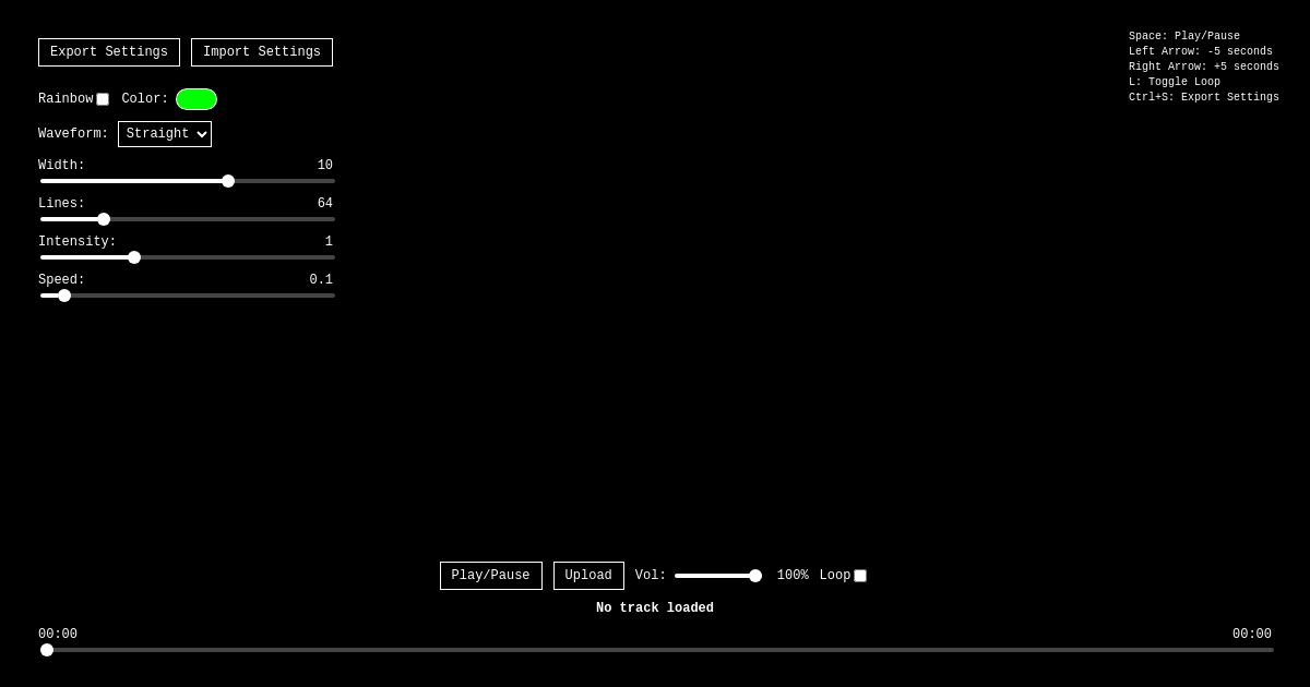 Simple Audio Visualizer v2.1 - WebSim.ai