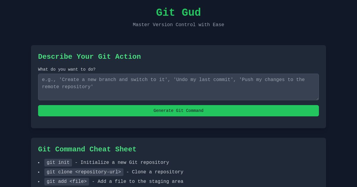 Git Gud: Master Version Control