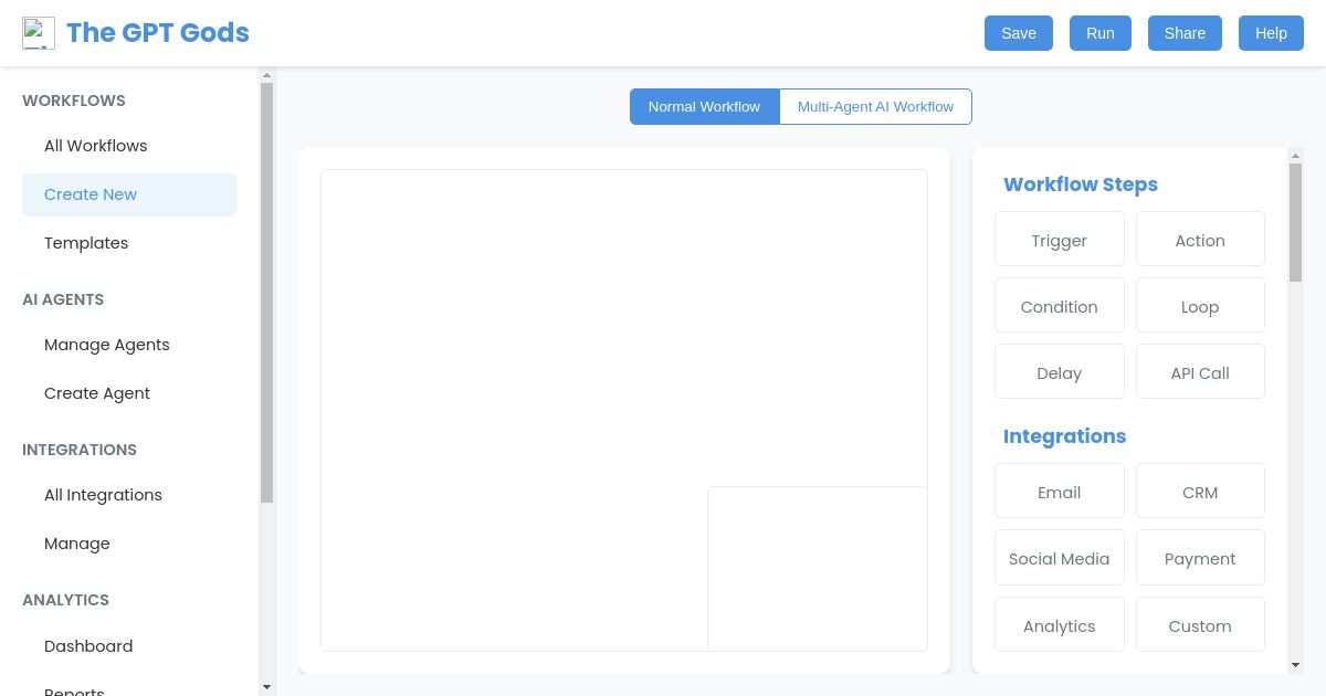 The GPT Gods | Advanced Workflow Studio - Multi-Agent AI & Business ...