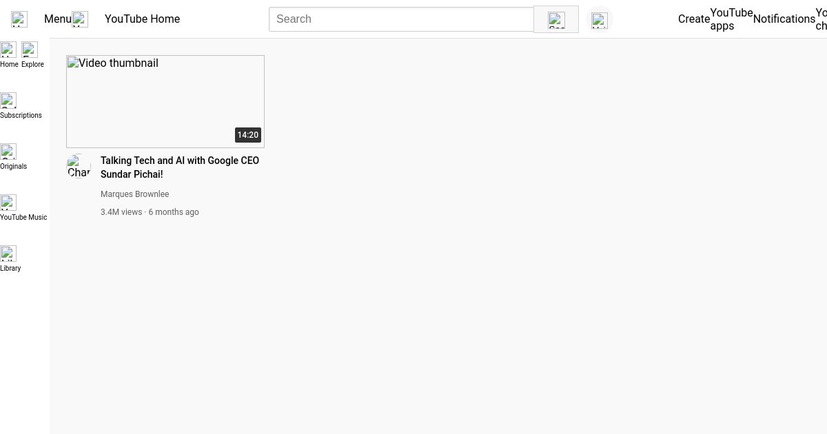 YouTube Clone - Fully Interactive