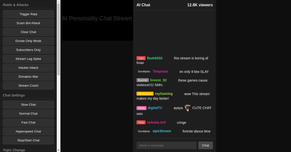 Mega mod of Iive chat (credits to dark heart)