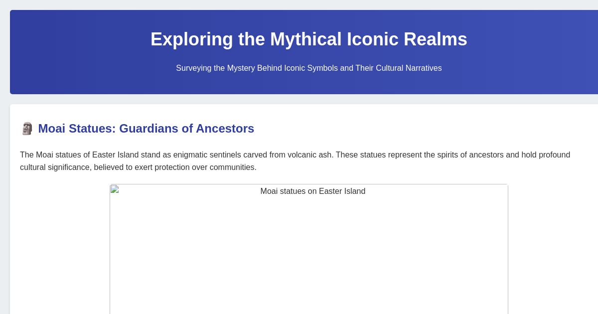 Mythical Iconic Realms Explained
