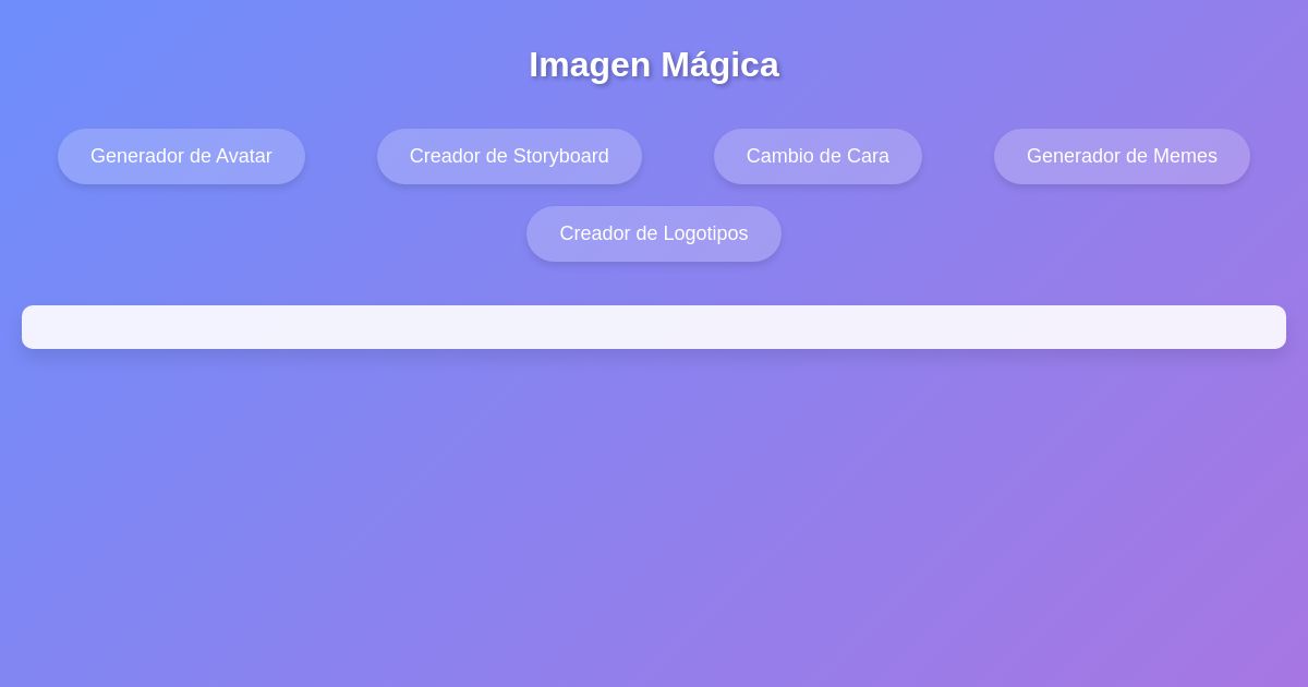 WebSim Creation Engine - Imagen Mágica