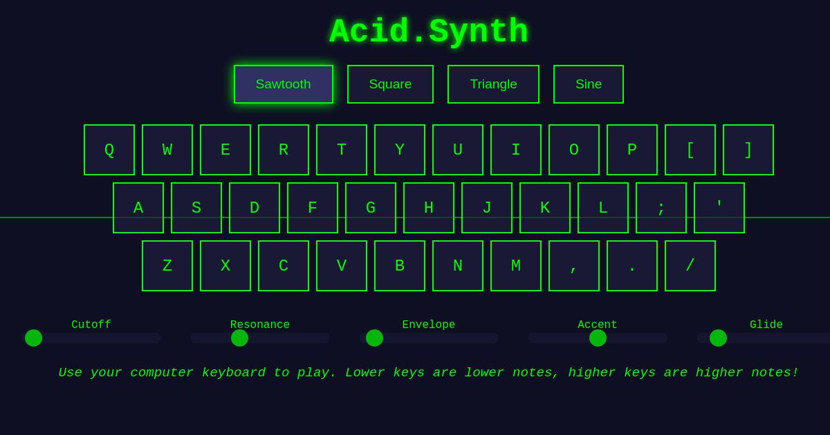 Acid.Synth - Classic Acid House Synthesizer