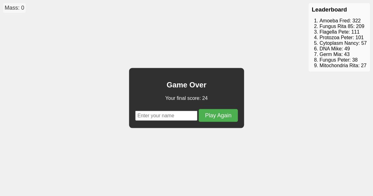 Advanced Agar.io Clone