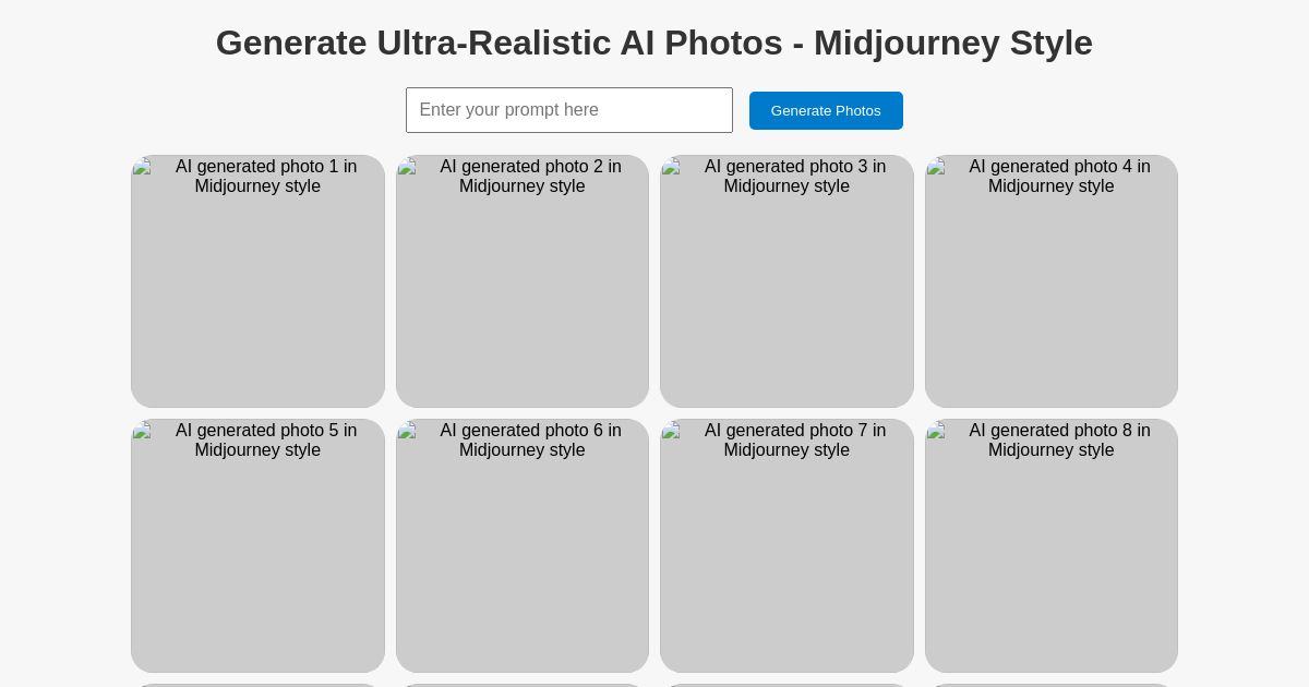 PhotoGen AI - Generate Ultra-Realistic AI Photos sty