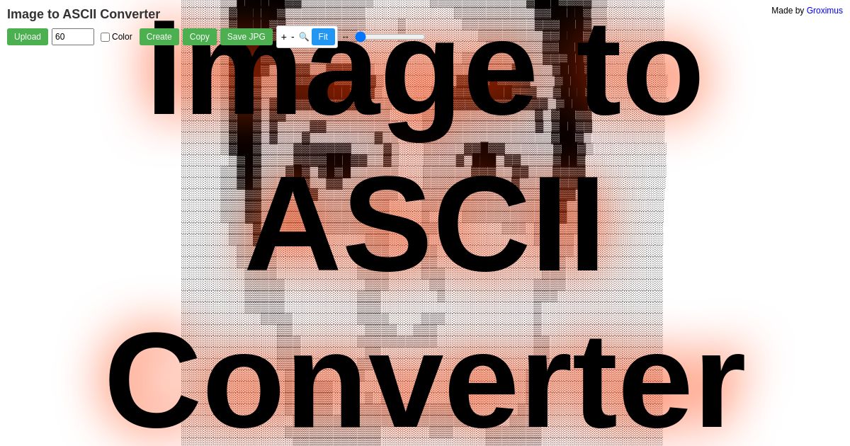 Image to ASCII Converter | Create Unique ASCII Art Online
