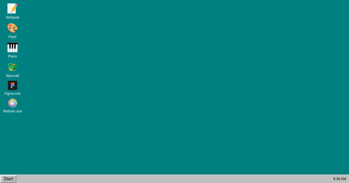 Windows 98 Desktop