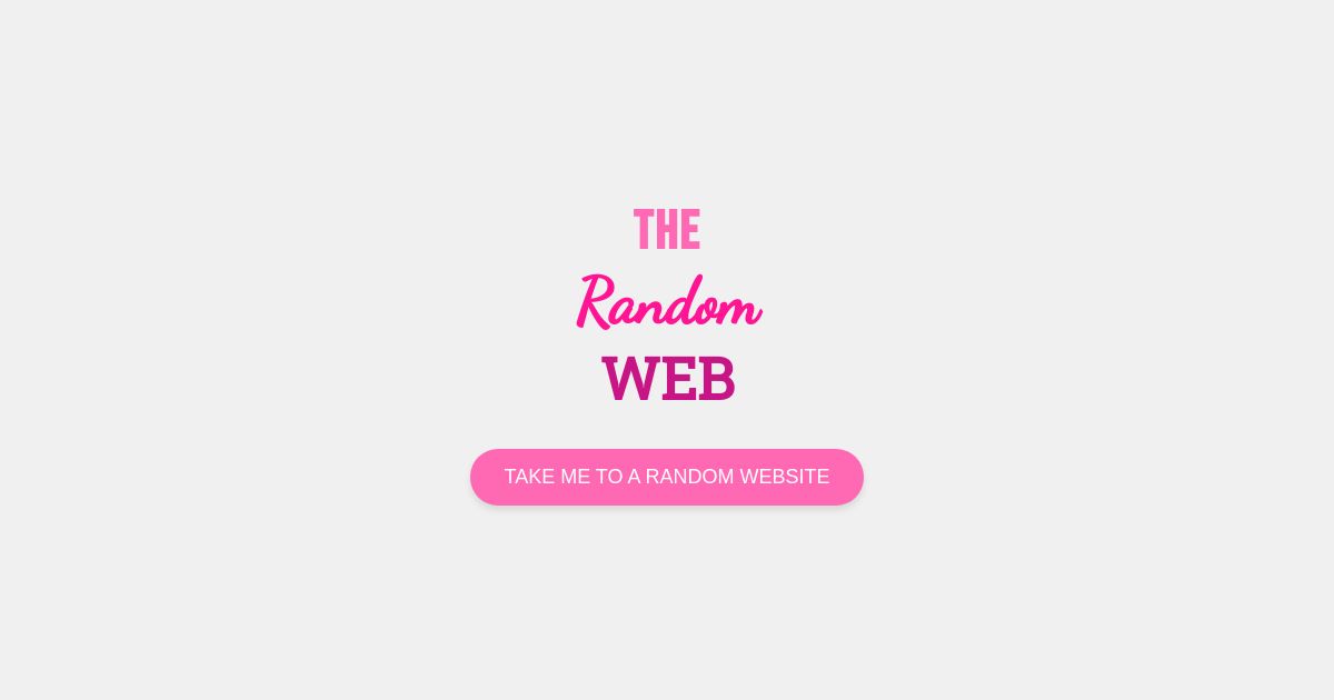 The Random Web