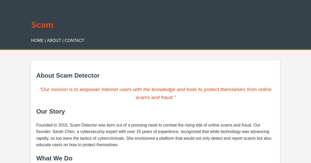 www.scam-detector.com/about