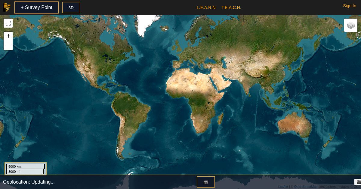 Split Screen Map Comparison