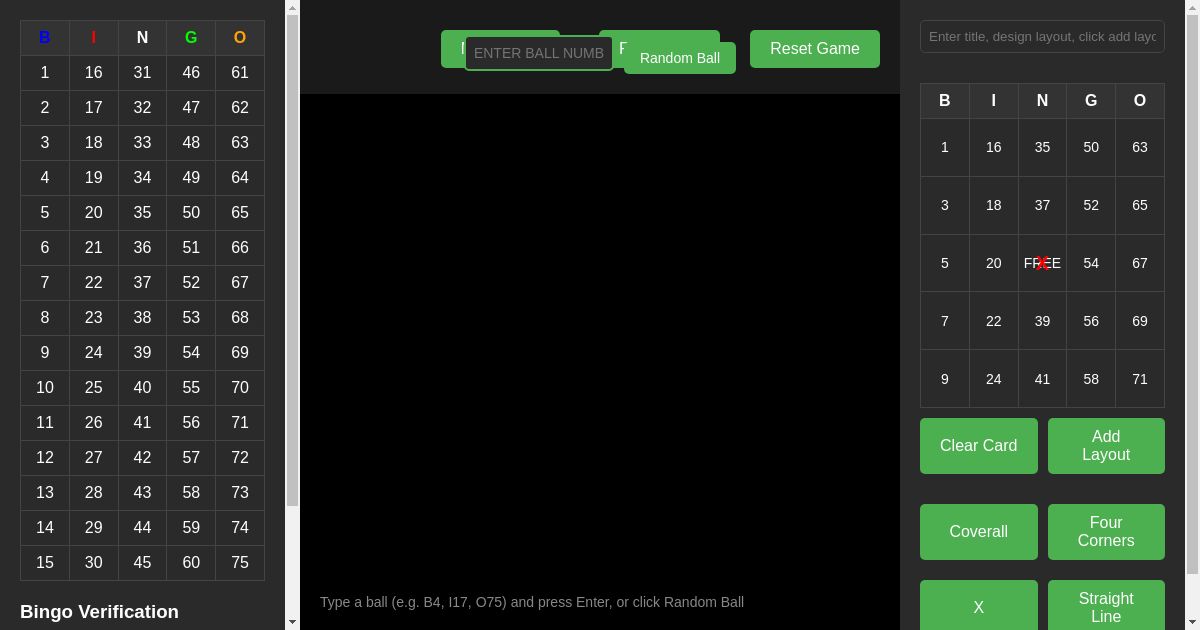 3D Bingo Ball Projector and Caller